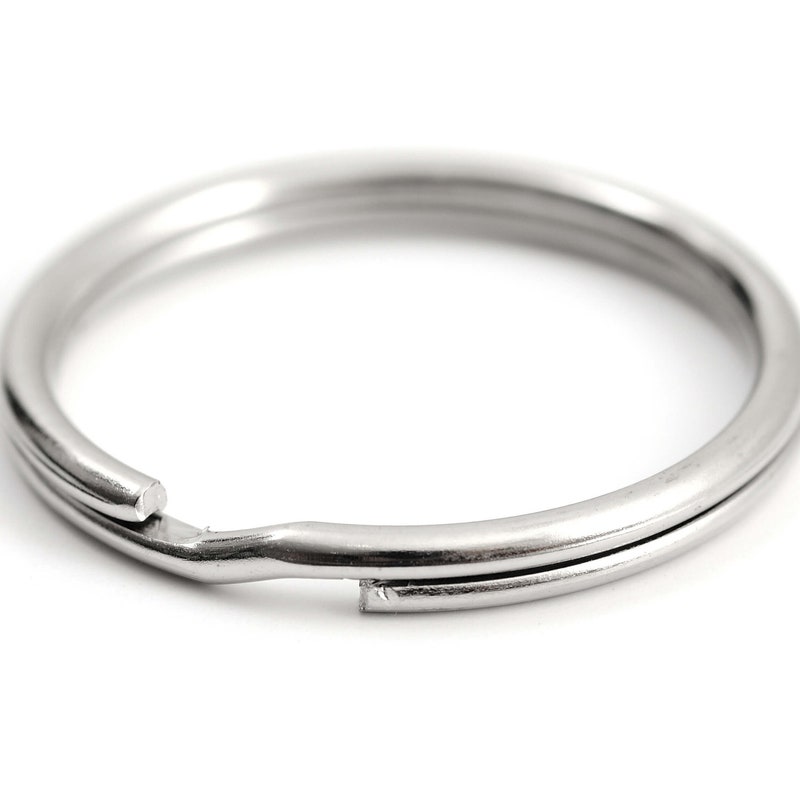 Nickel Split Ring 25mm - Etsy UK