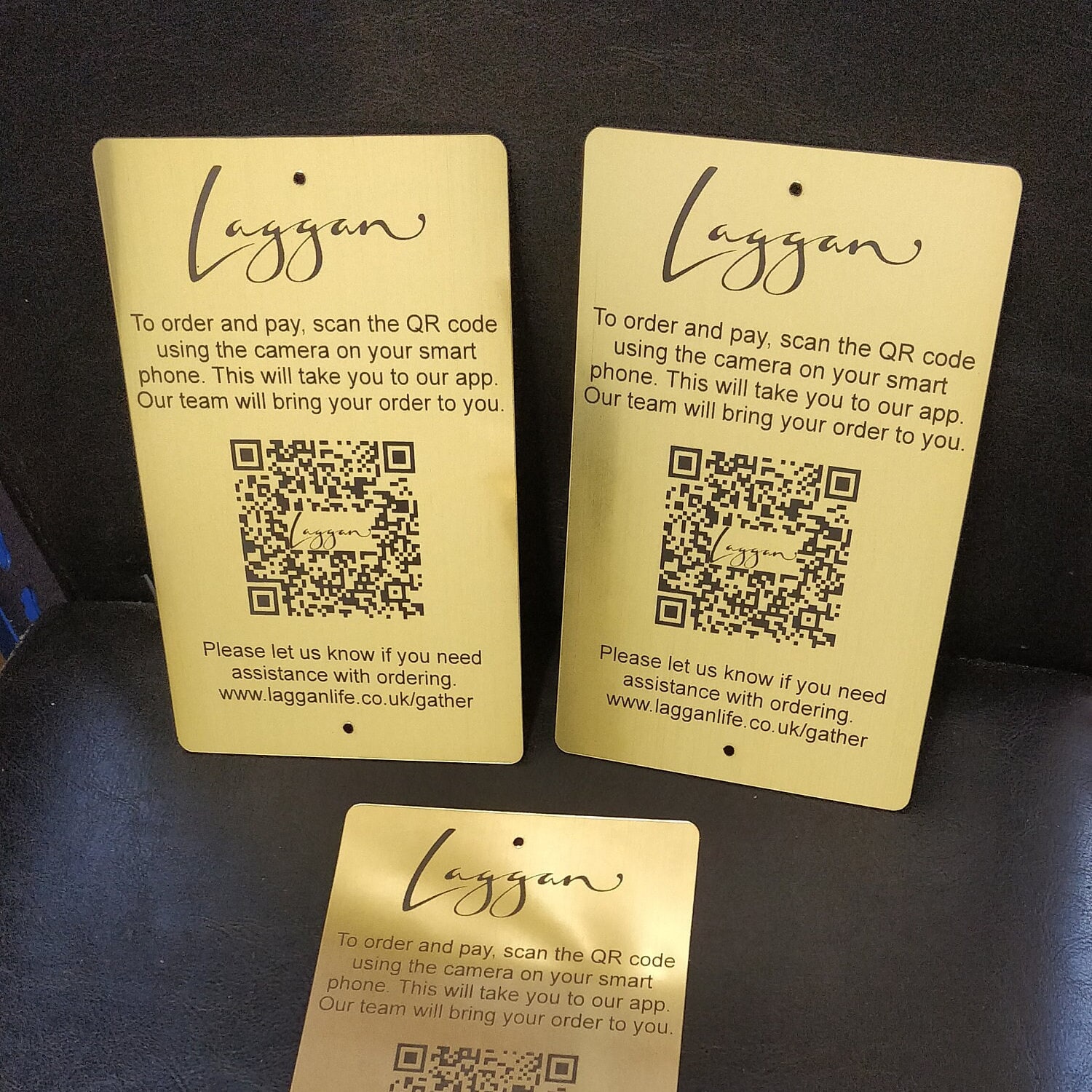 Personalised Plaque With QR Code Laser Engraved 150mm X 75mm - Etsy UK