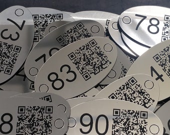 Qr Code Table Marker Bar Pub Restaurant Ordering - Etsy