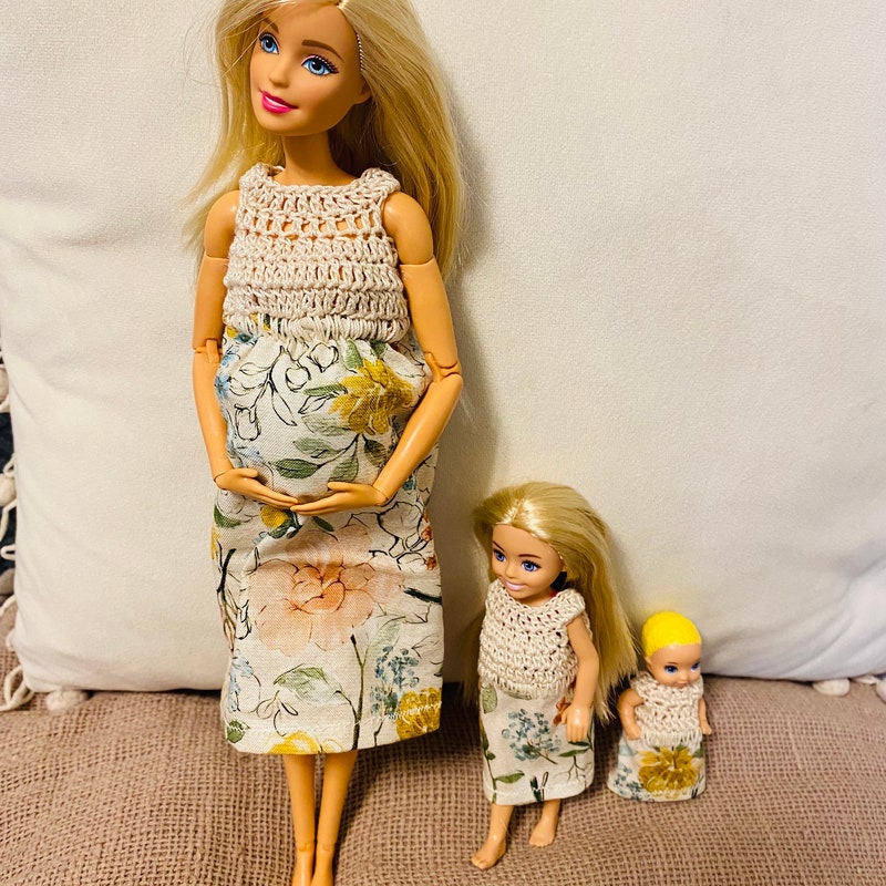 Barbie Pregnant With Baby - Etsy