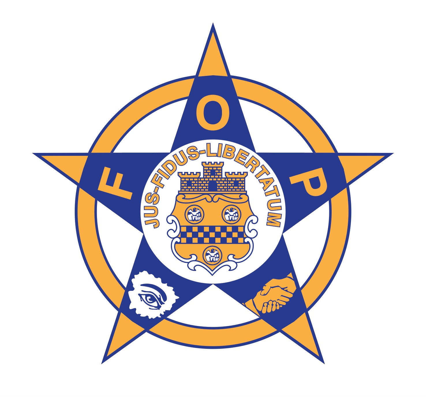 FOP Fraternal order of police. SVG File | Etsy