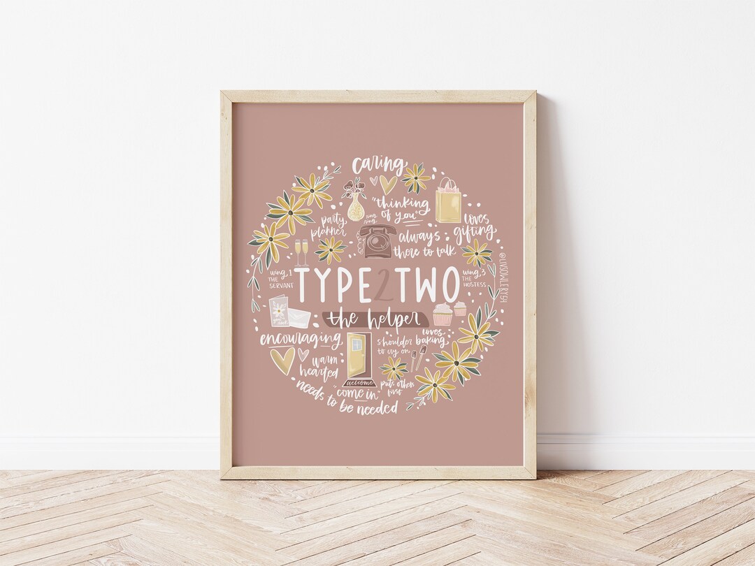 Enneagram Type Two Print | Digital Download - Etsy