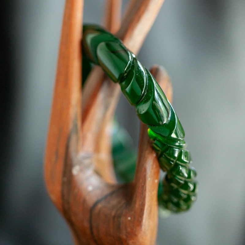 1930s Bangle Green - Etsy