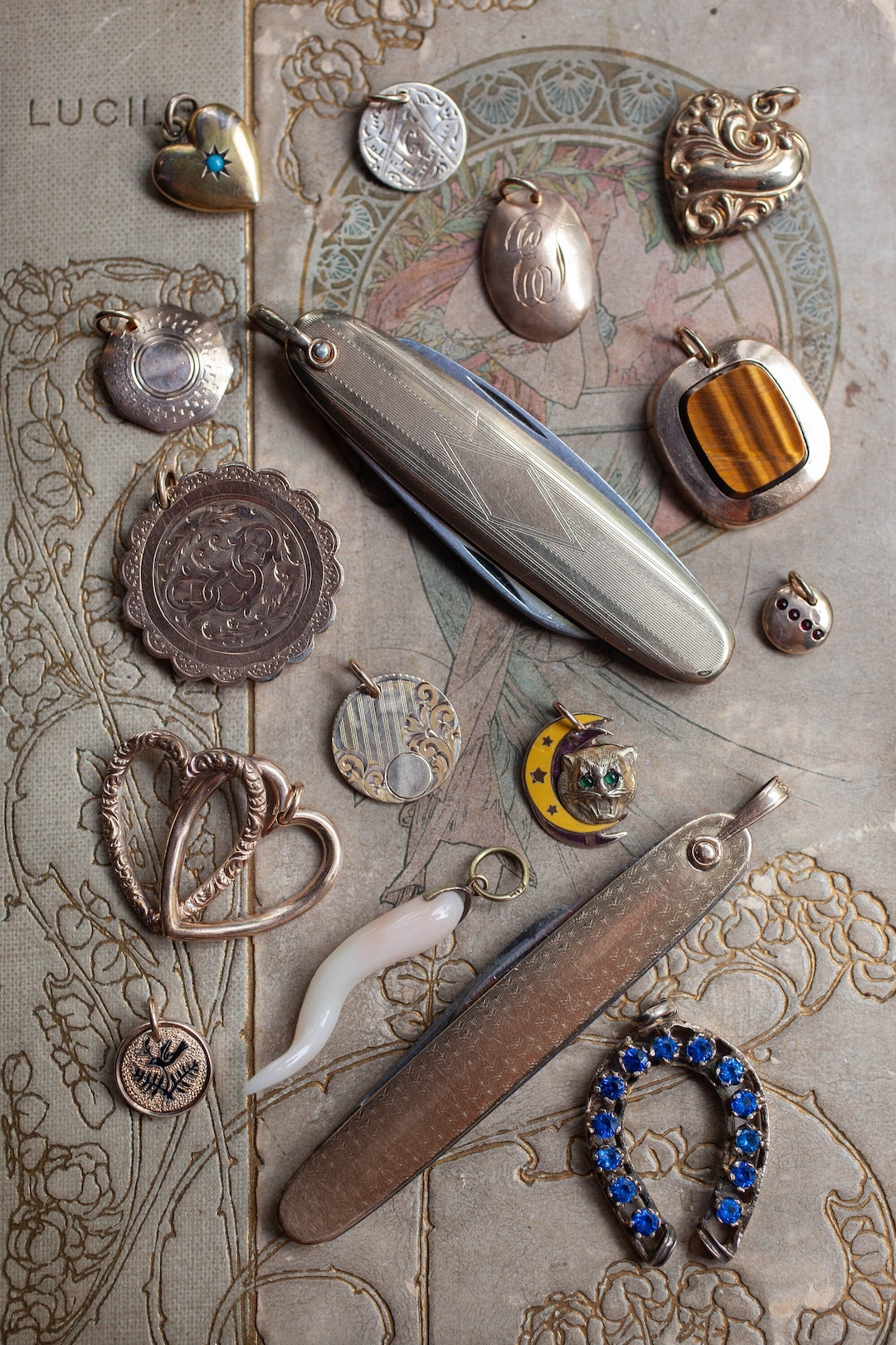 Gold Filled Pocket Knife, Antique Pocket Knife, Art Deco Pocket Knife ...