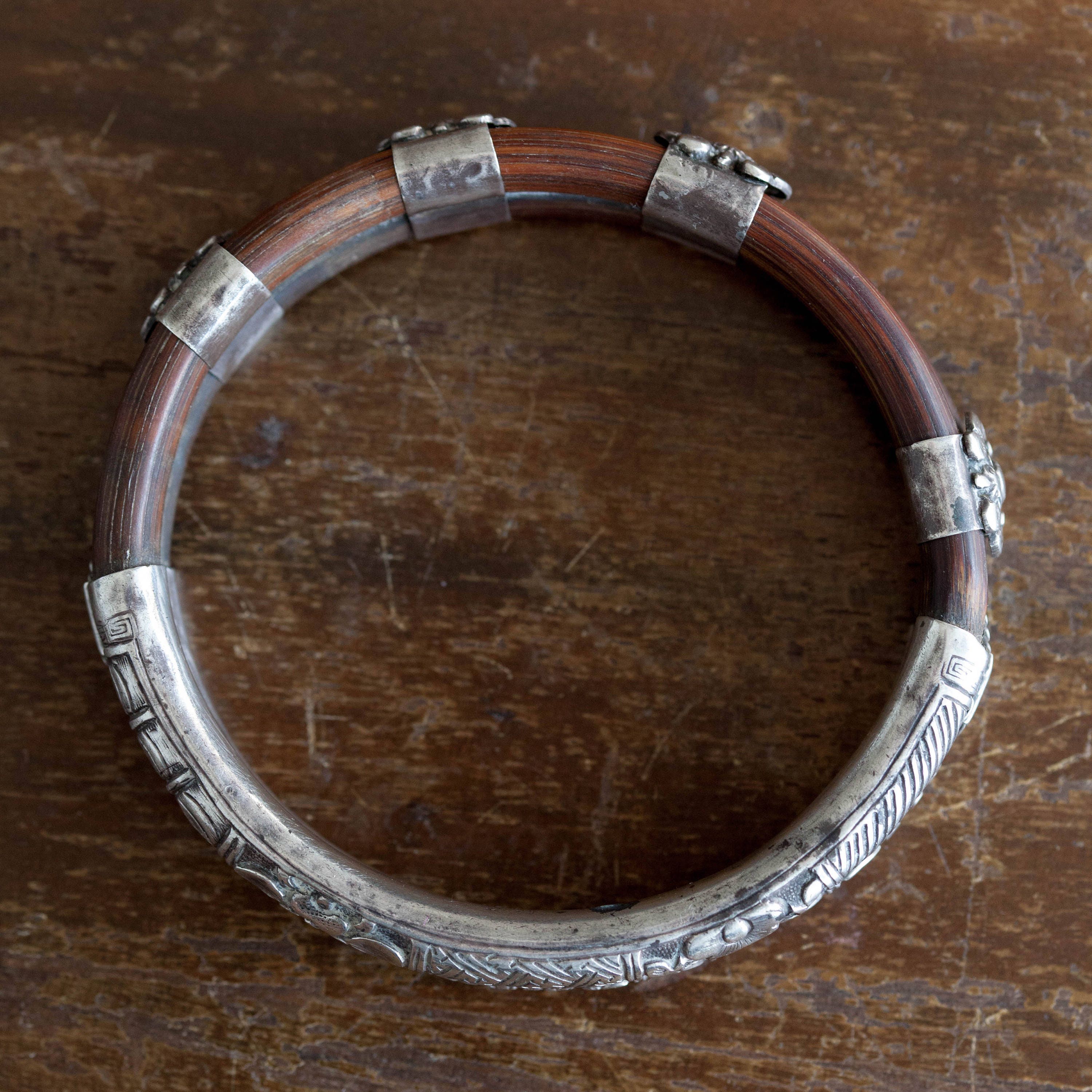 Antique Chinese Export Sterling Bangle Chinese Export - Etsy