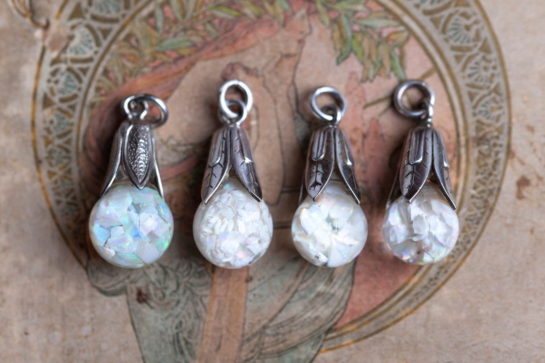 Vintage Floating Opal Pendant, Vintage Opal Necklace, Floating Opal ...