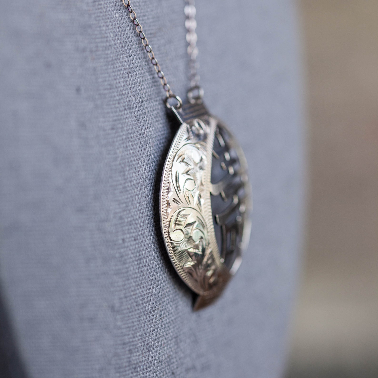 Vintage Chinese Export Silver Necklace, Vintage Sterling Chinese ...