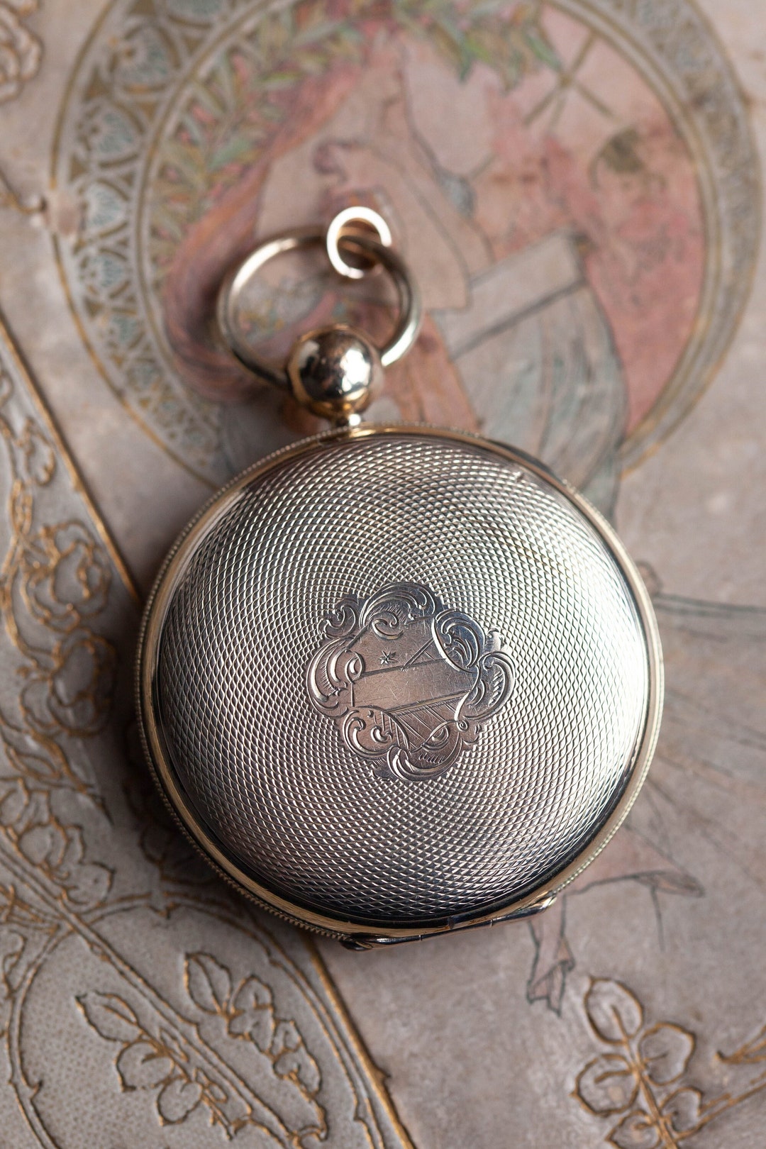 1840's Civil War Era Gold Filled Daguerreotype Locket, Antique ...