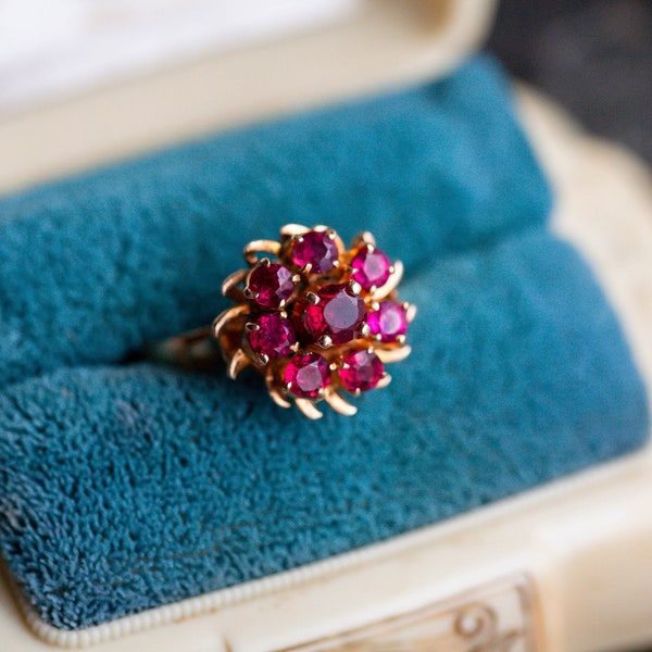 Vintage Ruby Ring - Etsy