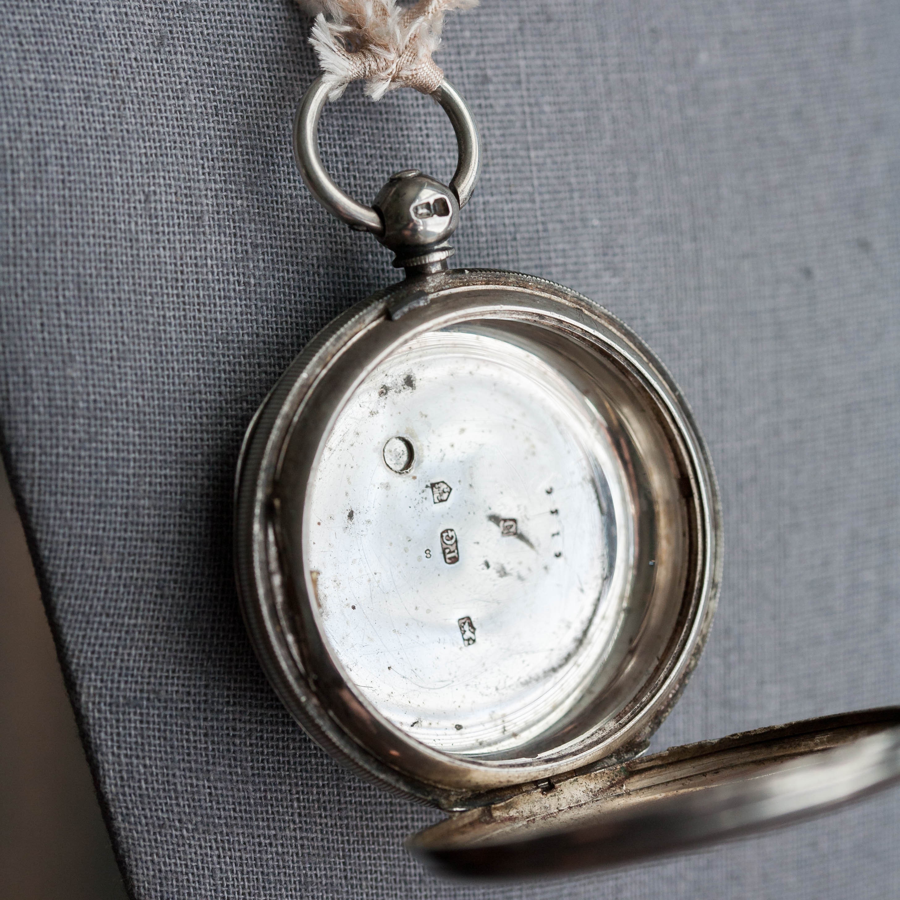 1800's English Sterling Watch Case, Antique Sterling Watch Case ...