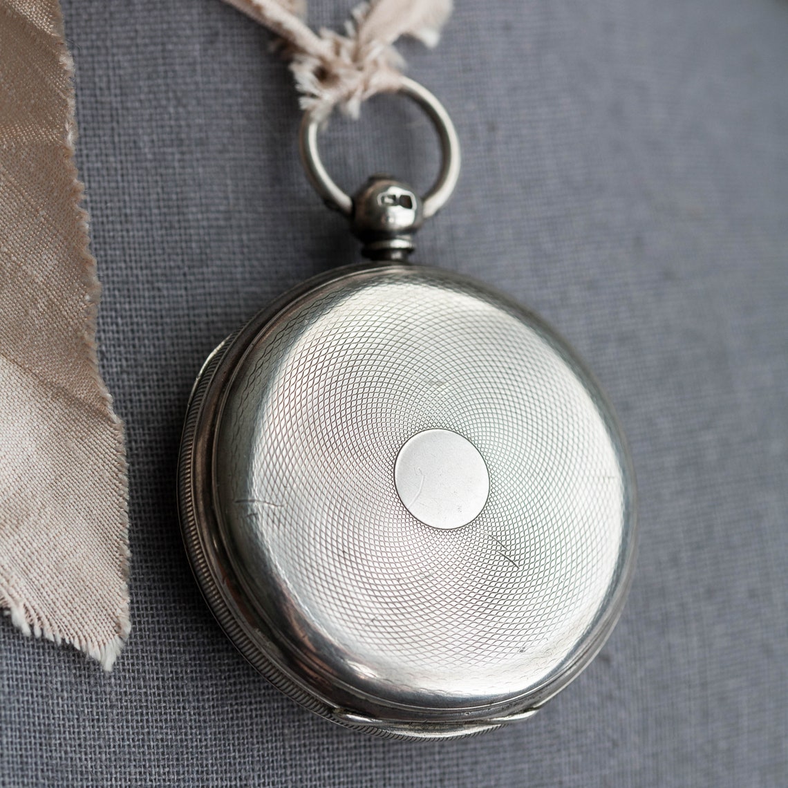 1800's English Sterling Watch Case, Antique Sterling Watch Case ...
