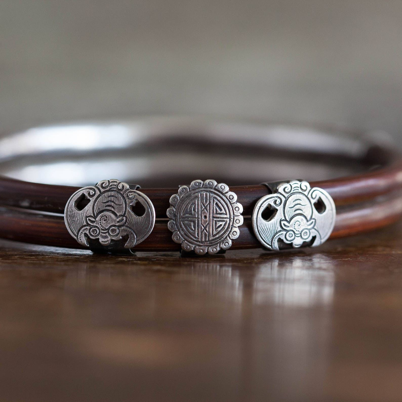 Antique Chinese Export Silver Bangle Chinese Export Silver - Etsy