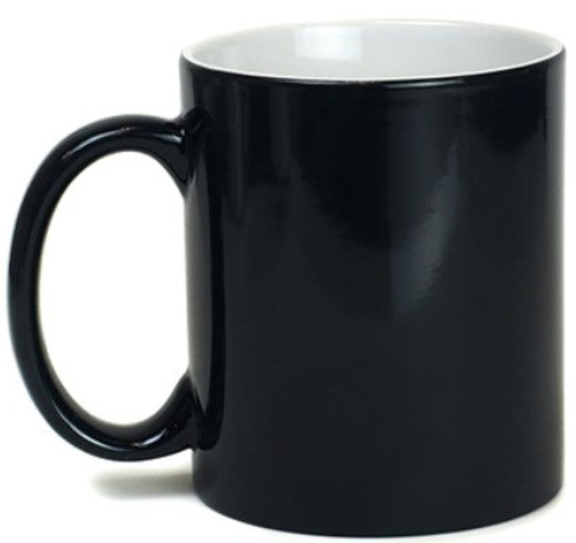 Custom Coffee Mugs - Personalize Color Changing Magic Coffee Mugs - Etsy