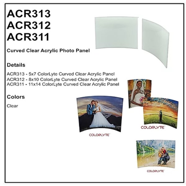 Curved Acrylic Panel - Etsy