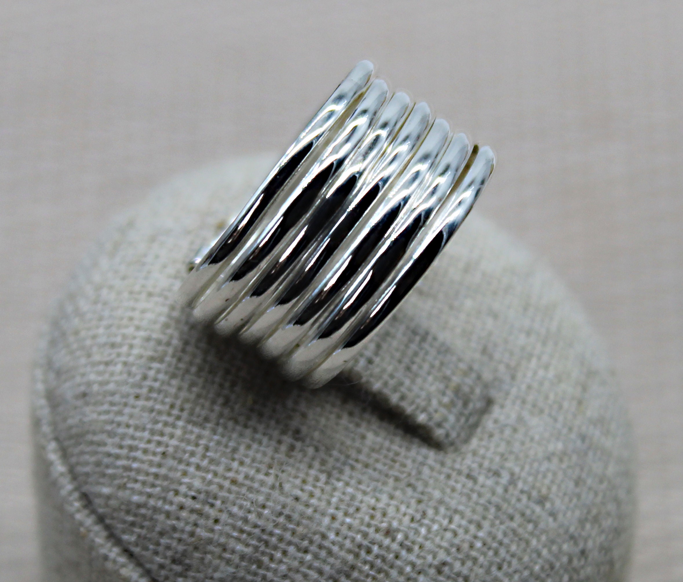 Seven Day Ring Weekly Ring 925 Silver Ring Dainty Ring | Etsy