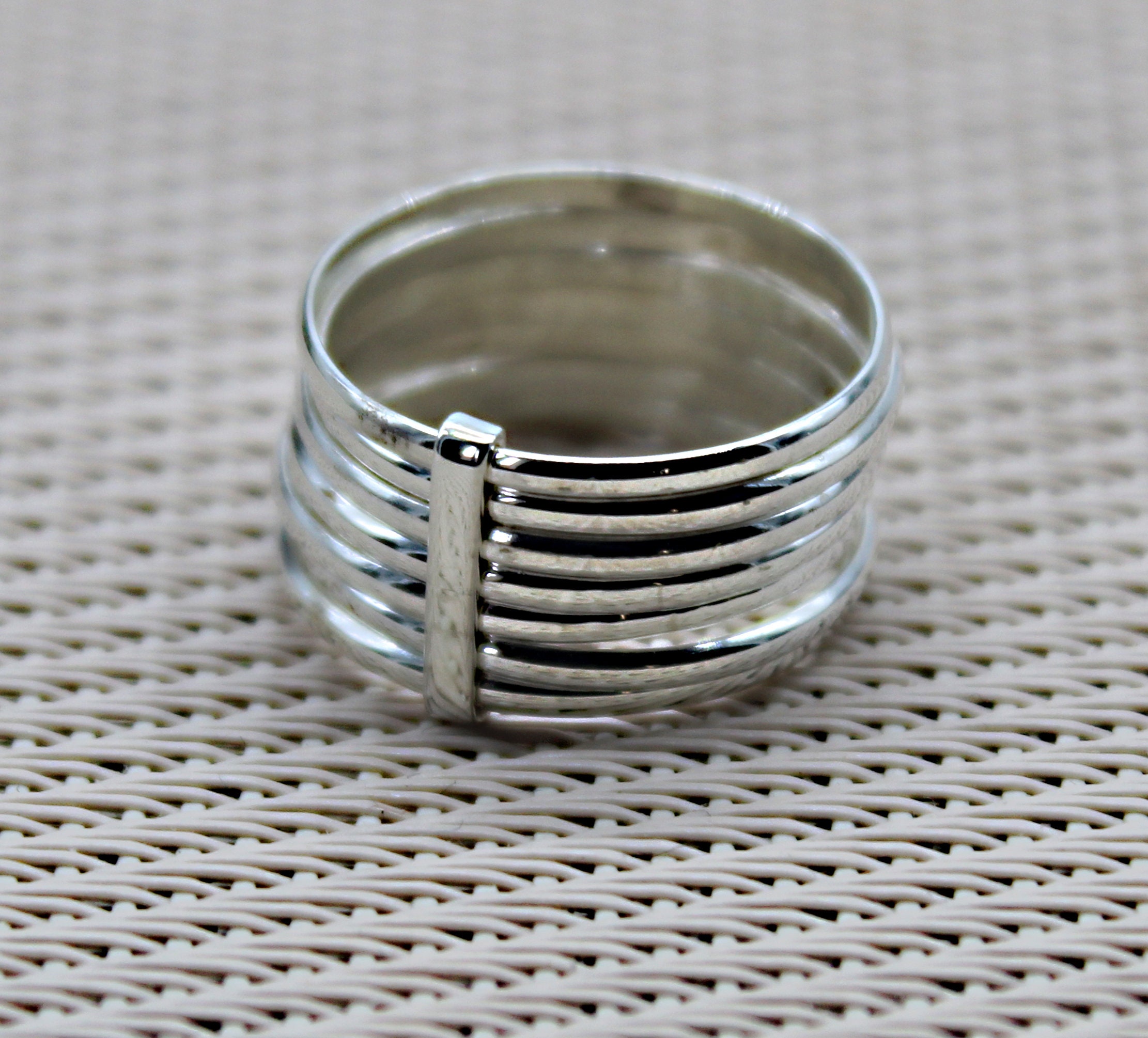 Seven Day Ring Weekly Ring 925 Silver Ring Dainty Ring | Etsy