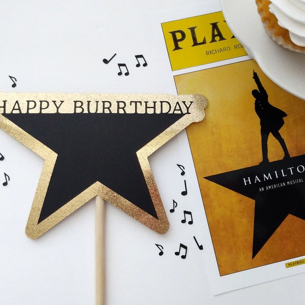 Hamilton Cake Topper - Etsy