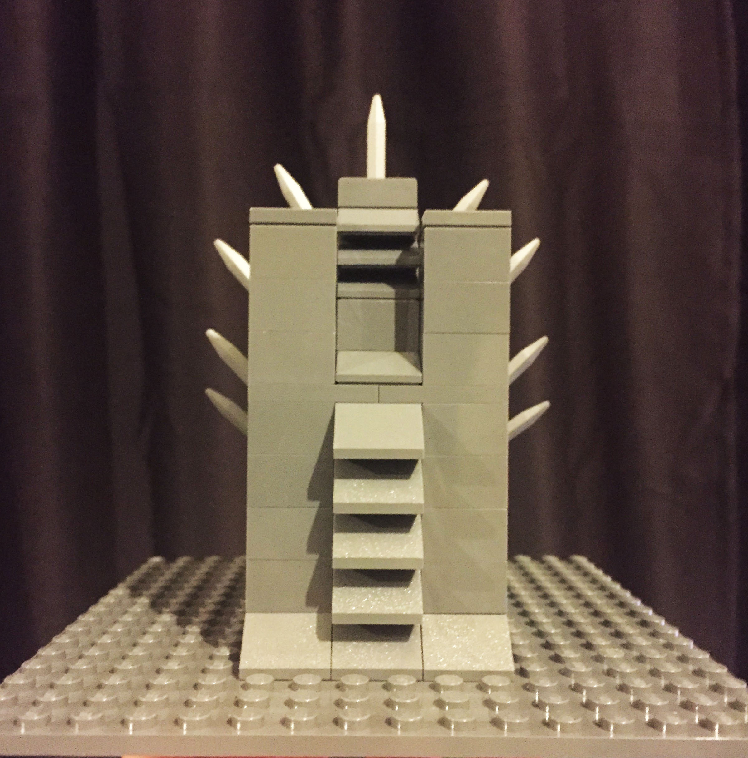 Iron Throne custom made LEGO® set from new and used parts. | Etsy