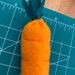 Wool Felt Salmon and Veggie Play Foods Handmade Hand Stitched - Etsy
