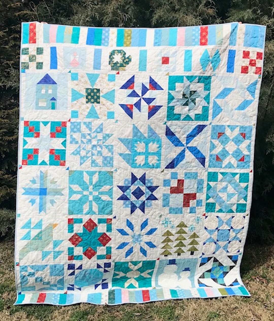 Winter Frost Quilt - Etsy Canada