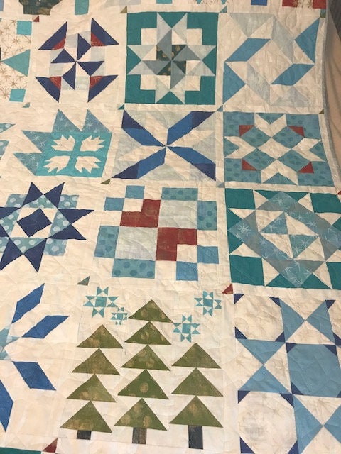 Winter Frost Quilt - Etsy Canada