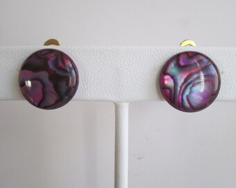 Purple Paua Shell | Etsy