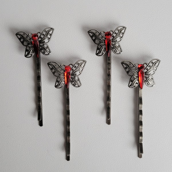 Butterfly Hair Pin - Etsy