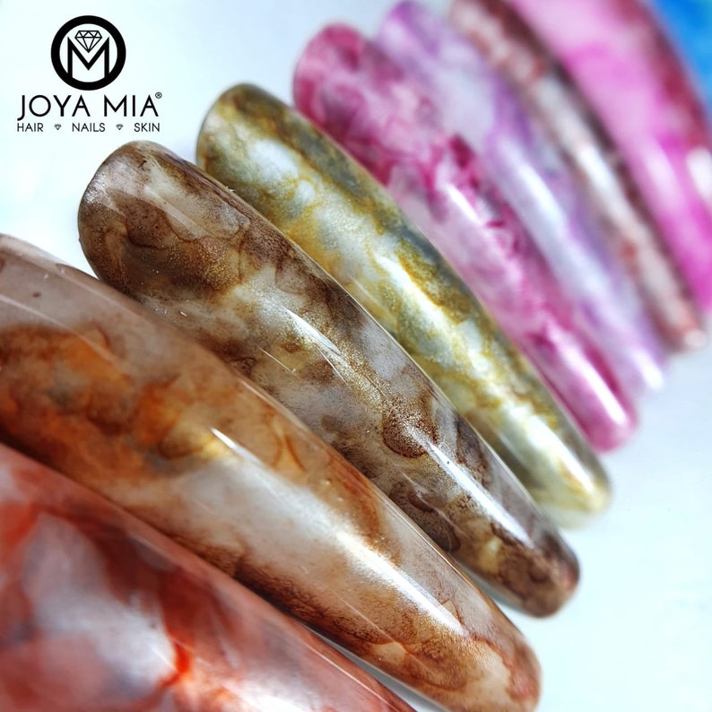 Metallic Marble Ink Set of 12 Colors With Free Marbelizer | Etsy