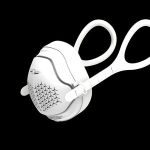 O2 Flow® Electrical Air Purifier Mask With HEPA and Carbon Filter - Etsy