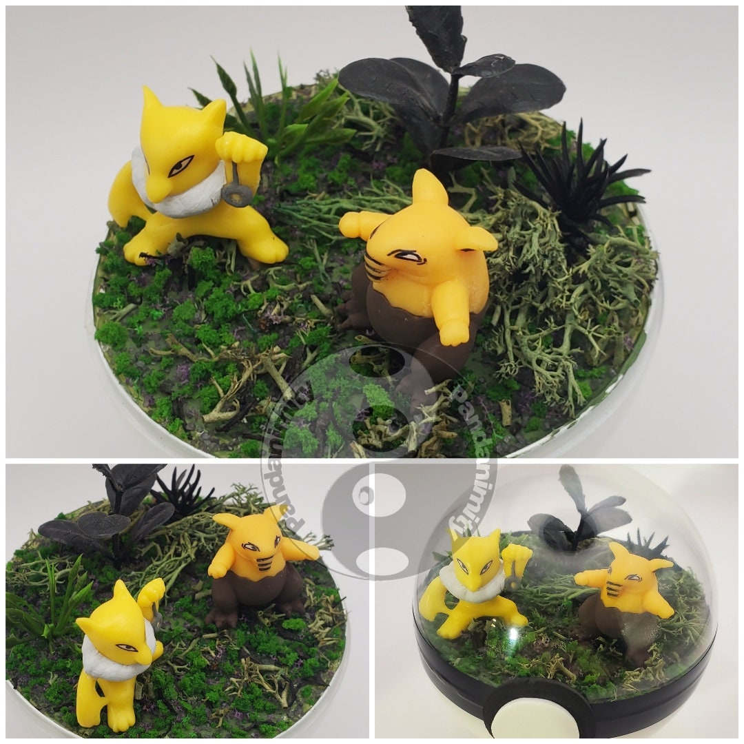 Drowzee and Hypno Poke'rarium 3in Pokemon Pokeball - Etsy