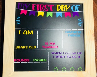 First day of school | Etsy