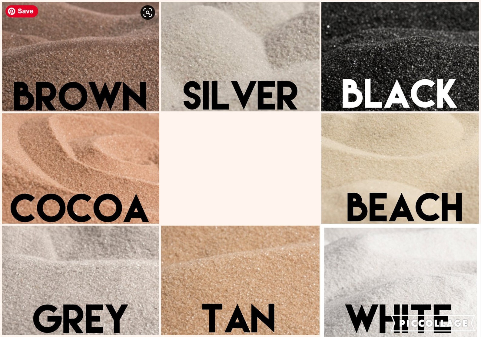 Colored Sand-any 3 Colors - Etsy