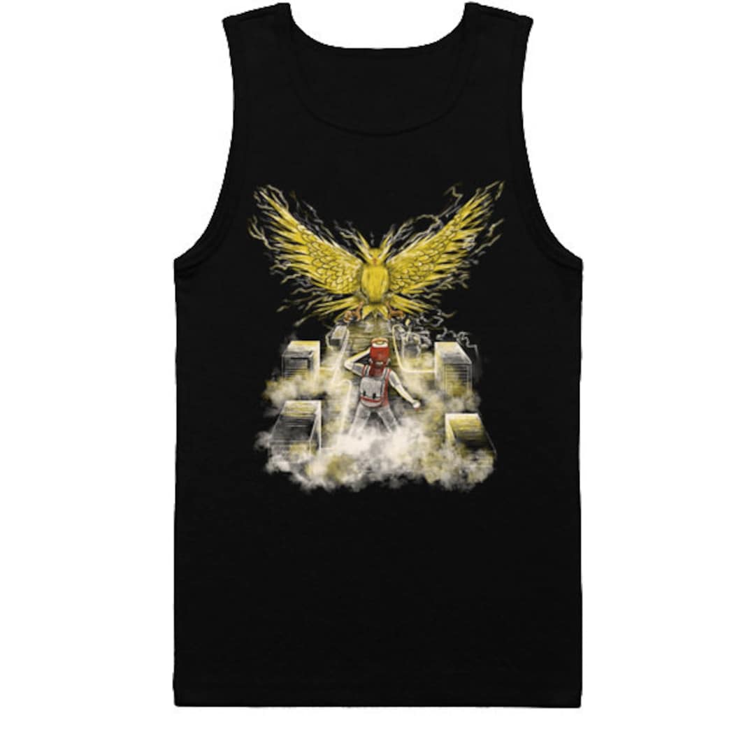 Pokemon Tank Top Zapdos Legendary Bird Encounter Yellow Team Instinct ...