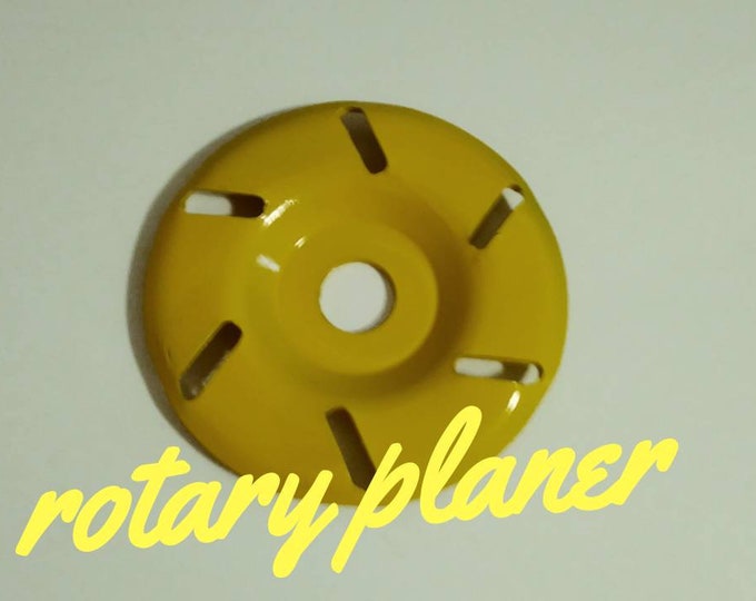 Rotary Planer. Power Carving Disc for an Angle Grinder.for Use in ...