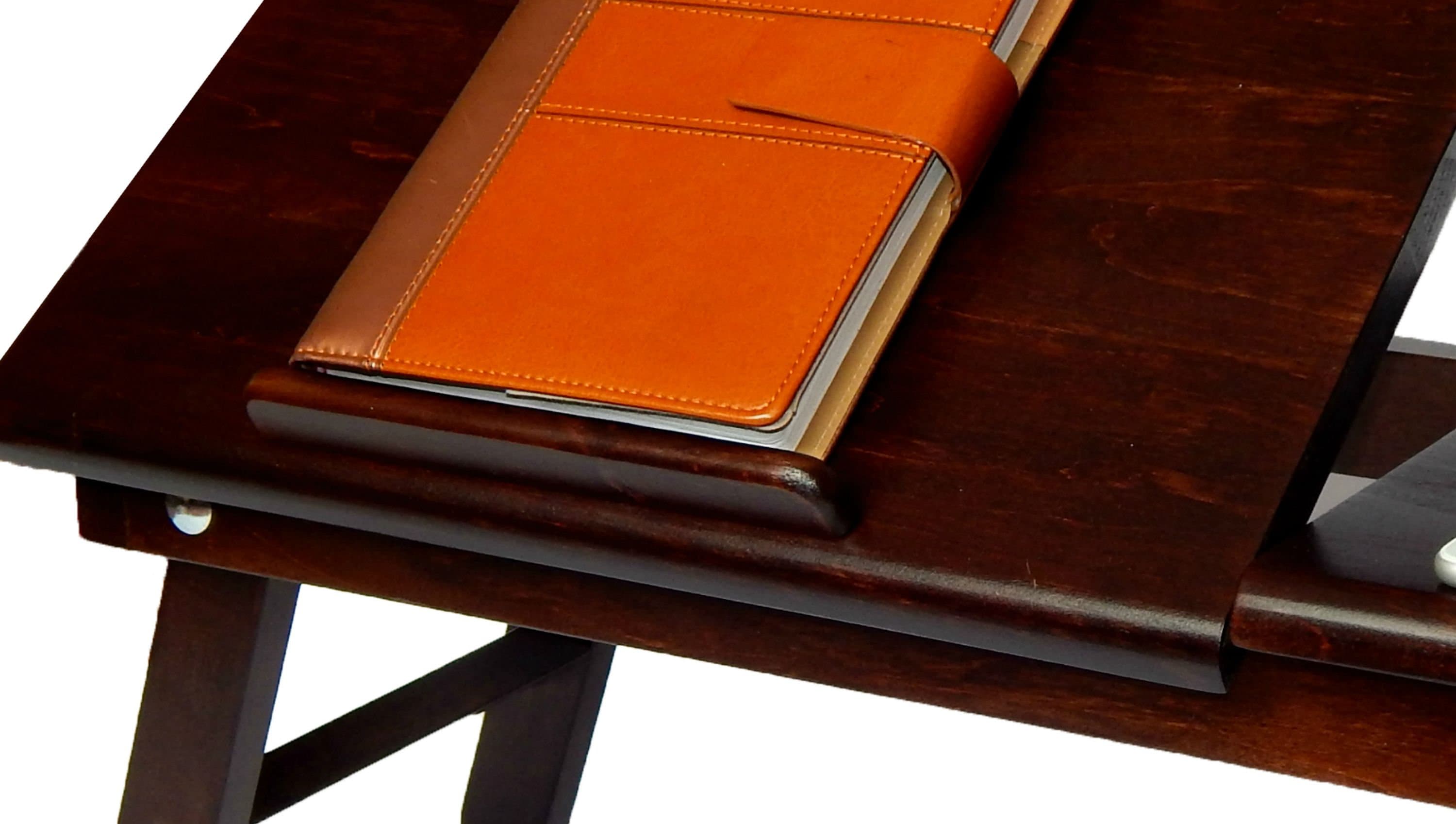 LAPTOP TABLE Laptop TRAYS Laptop Stand Wooden Laptop Desk Adjustable ...