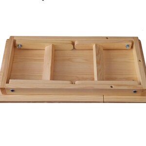 MacBook Accessories, MacBook Stand, Wooden Tray, Desk for Bed, Laptop ...