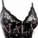 Top Lace, Lace Bralette, Goth Bralette, Dark, Skull Top, Gothic ...