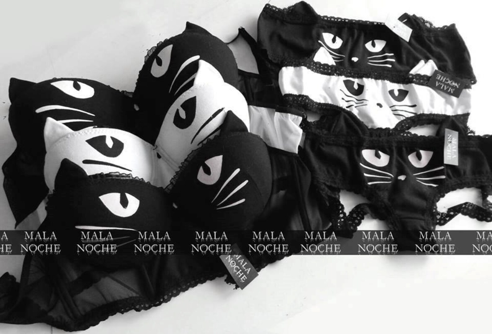 Cat Bra Brasier De Gato Brasier Meow Cat Lingerie Cat - Etsy
