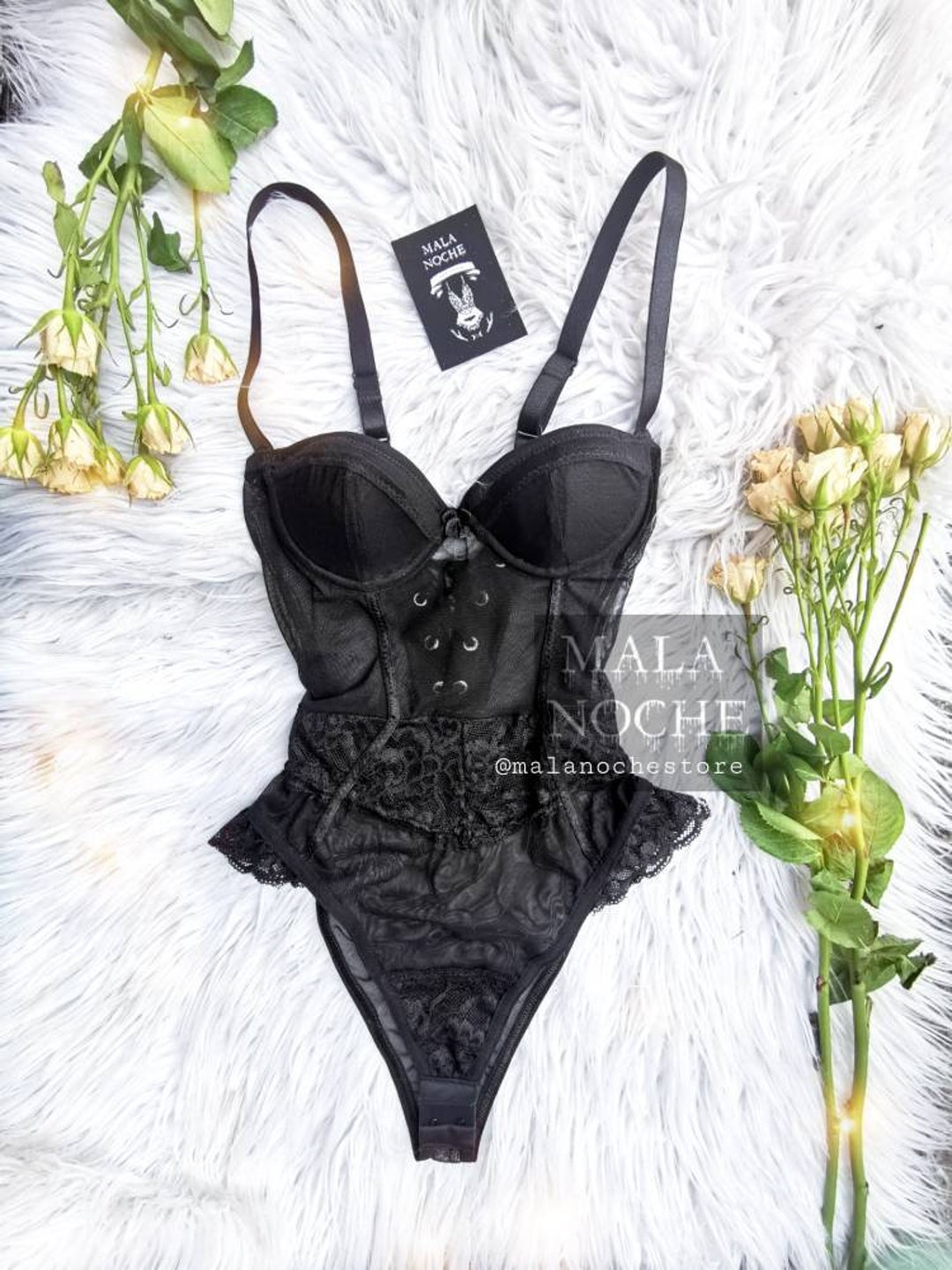 Bodysuit Annie, Mesh Lingerie, Mesh Bra, Mesh Panty, Body Harness ...