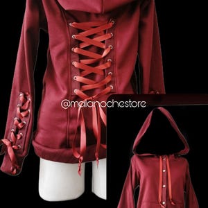 Hoodie, Bloody, Dark, Goth, Witch, Witchy, Occult, Goth Clothing ...