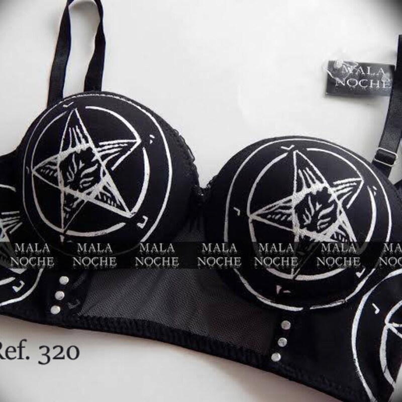 Pentagram Bra - Etsy