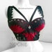 Vampiria Bra Gothbra Harnessbdsmlace Bralette Goth - Etsy