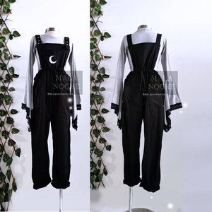 Overall Moon, Jumpsuit Moon, Overall Women, Black Overall, Black ...