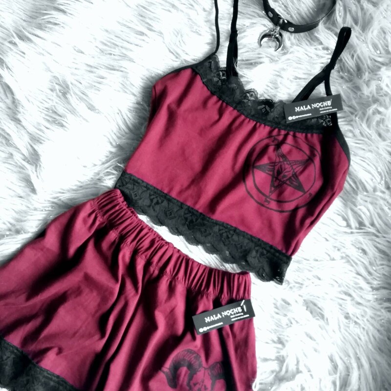 Satanic Pajamas - Etsy