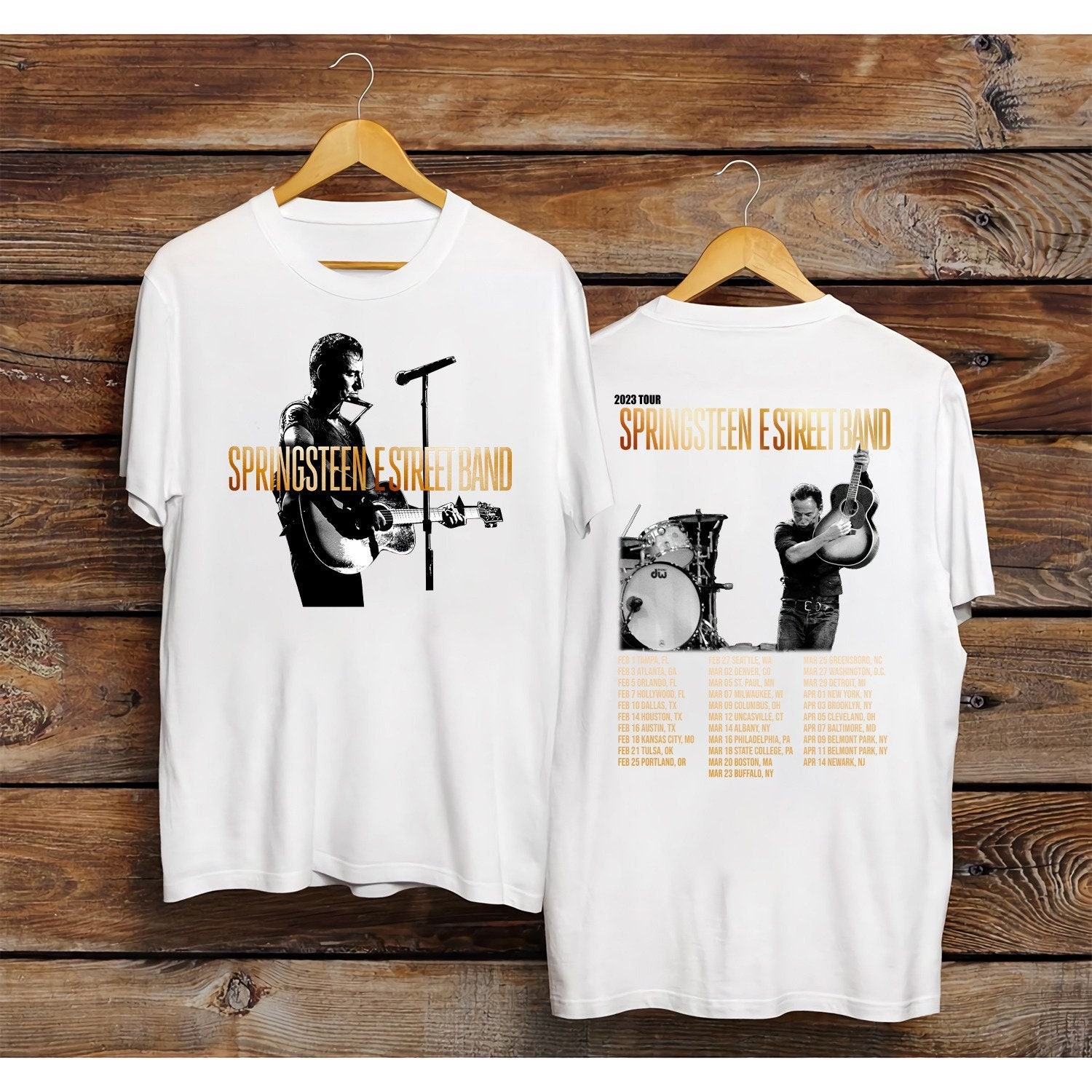 Bruce Springsteen & E Street Band First 2023 Tour Hoodie, Bruce ...