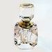 Genuine Lead Crystal Perfume Bottle With Crystal Stopper and Glass Rod ...