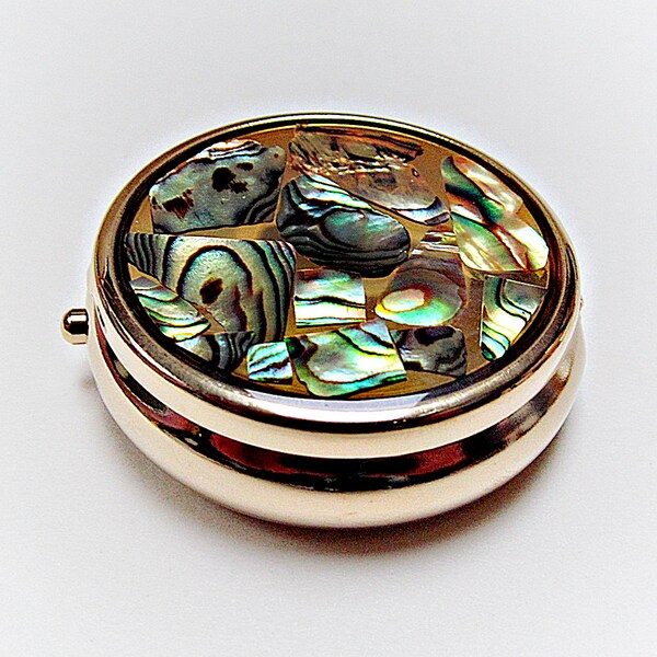 Mother of Pearl Pill Box - Etsy UK