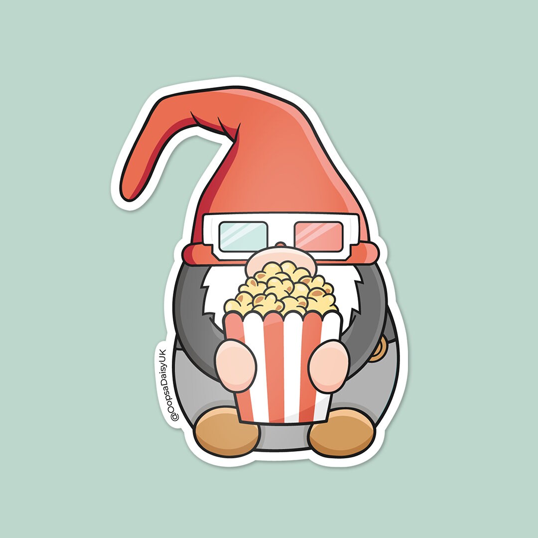 Movie Gonk Vinyl Sticker Movie/ Film Lover Gonk Journal / Laptop Decal ...