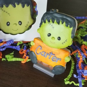 Frankenstein Plaque Cookie Cutter: Halloween Treat Cutter - Etsy