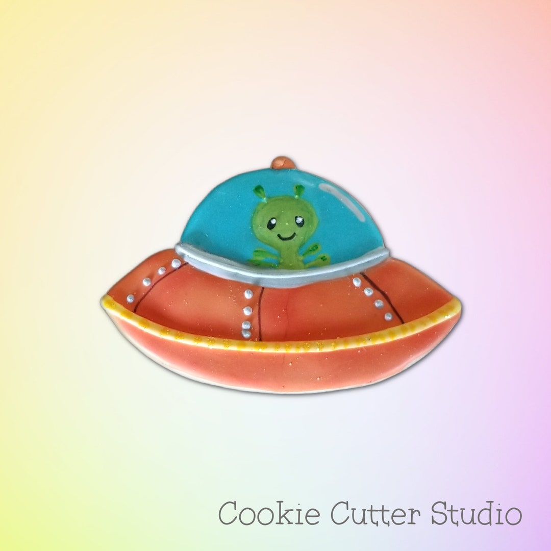Alien Spaceship Cookie Cutter - Etsy